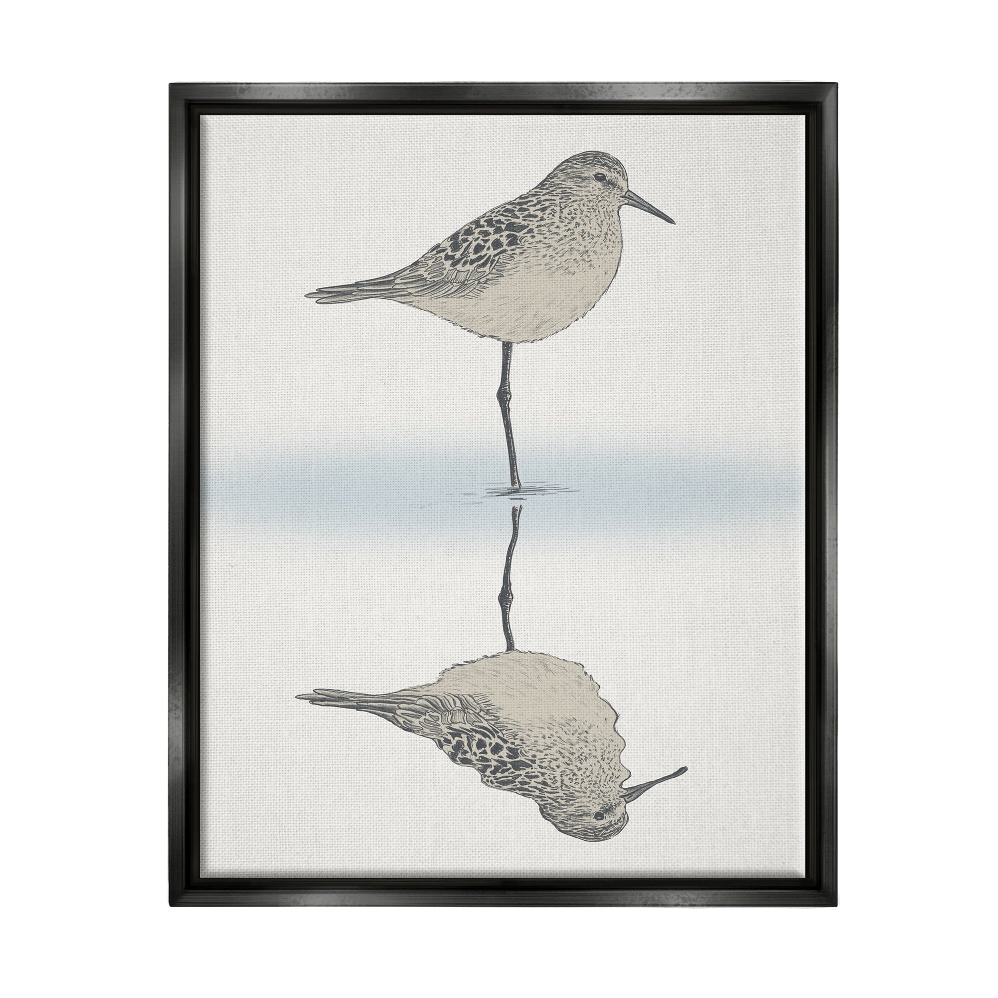 Free Shipping! Stupell Industries Coastal Sandpiper Bird Ocean Shore ...