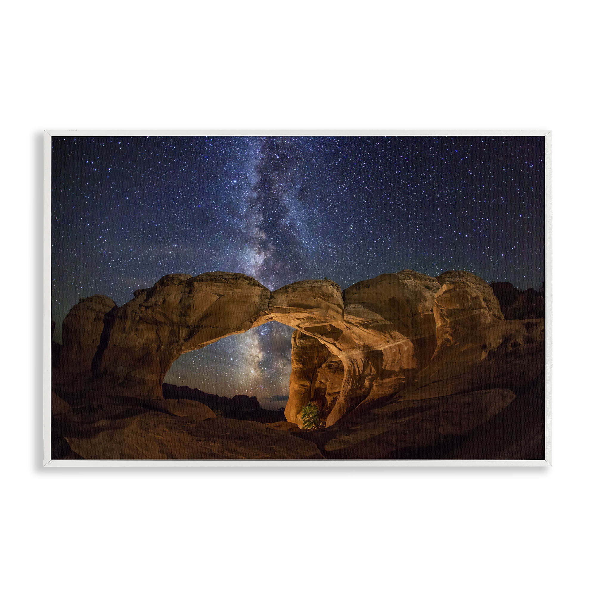 Stupell Industries Starry Sky Through Desert Arch Landscape & Nature ...
