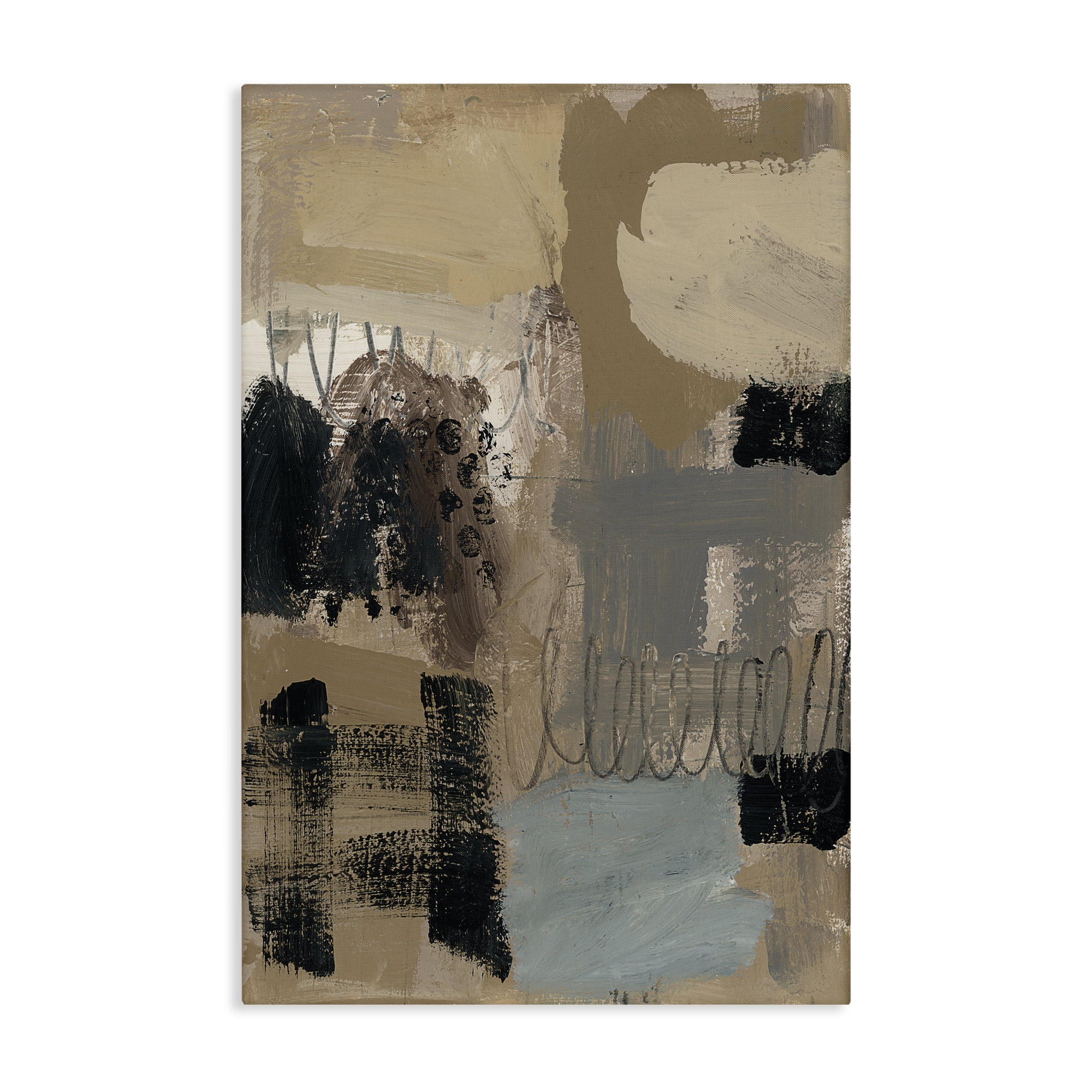 Stupell Industries Still Making Time Abstraction Canvas Wall Art design ...