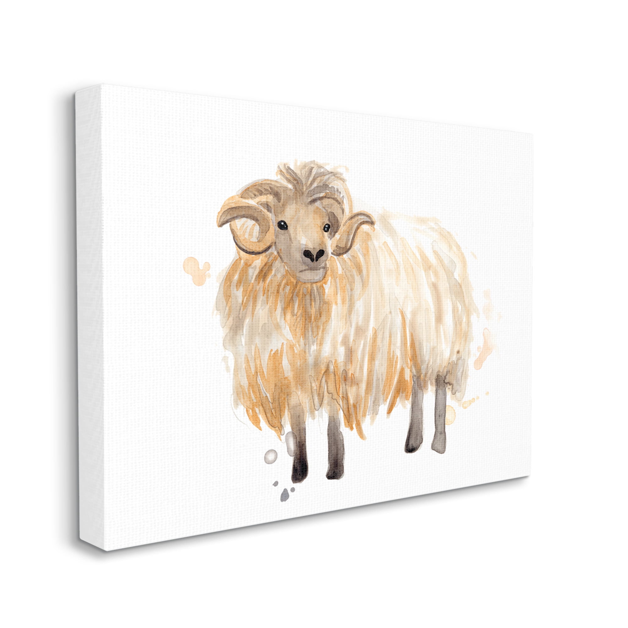 Stupell Industries Stoic Highland Mountain Goat Ram - Walmart.com