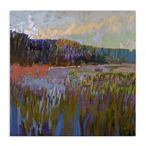Stupell Industries Natural Farm Landscape Landscape & Nature Painting ...