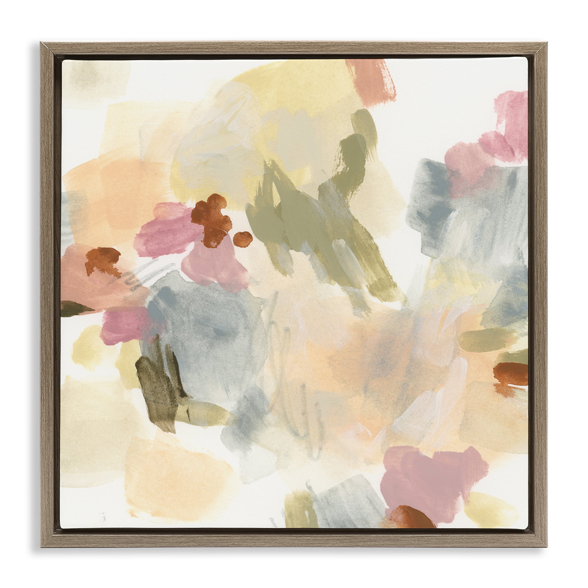 Stupell Industries Streaked Restless Abstraction Abstract Painting ...
