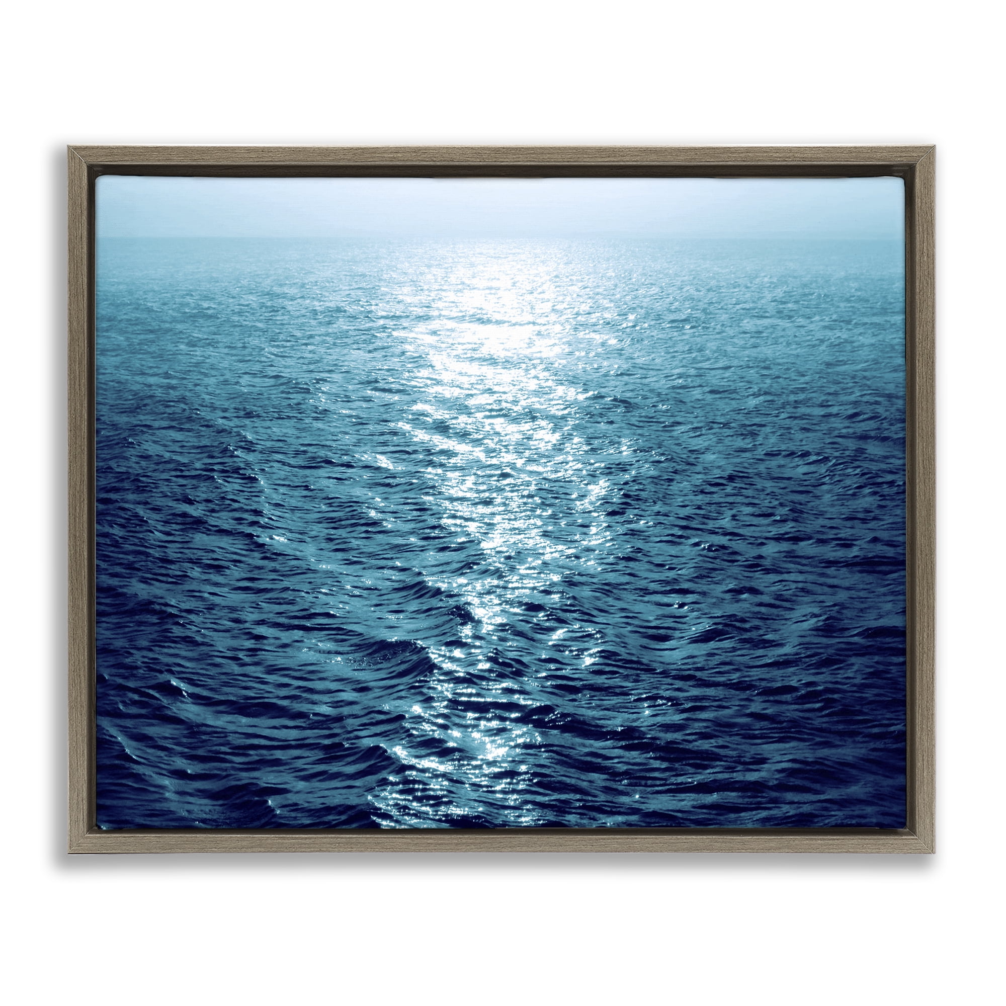 Stupell Industries Sun Reflected Ocean Ripples Landscape & Nature ...