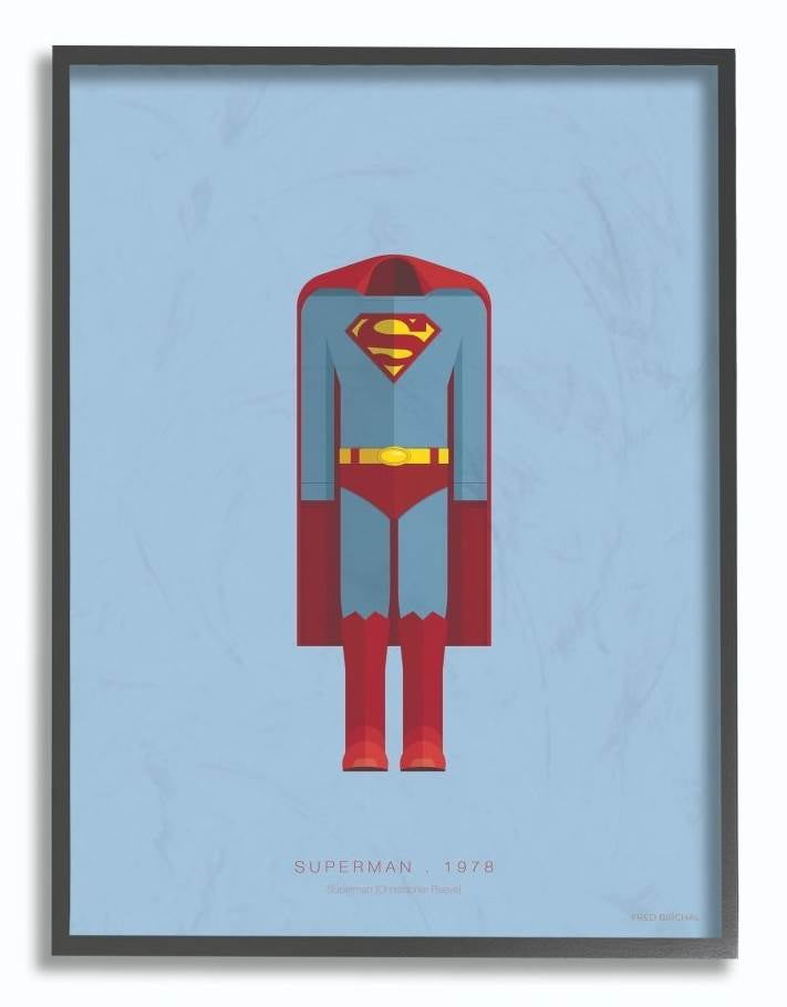 Stupell Industries Superman Famous People Characters Fashion Design ...