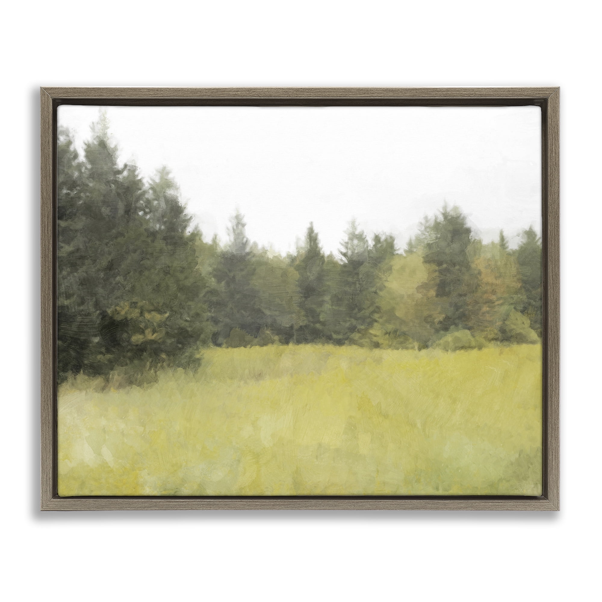 Stupell Industries The Forest's Vast Clearing Brown Framed Floater ...