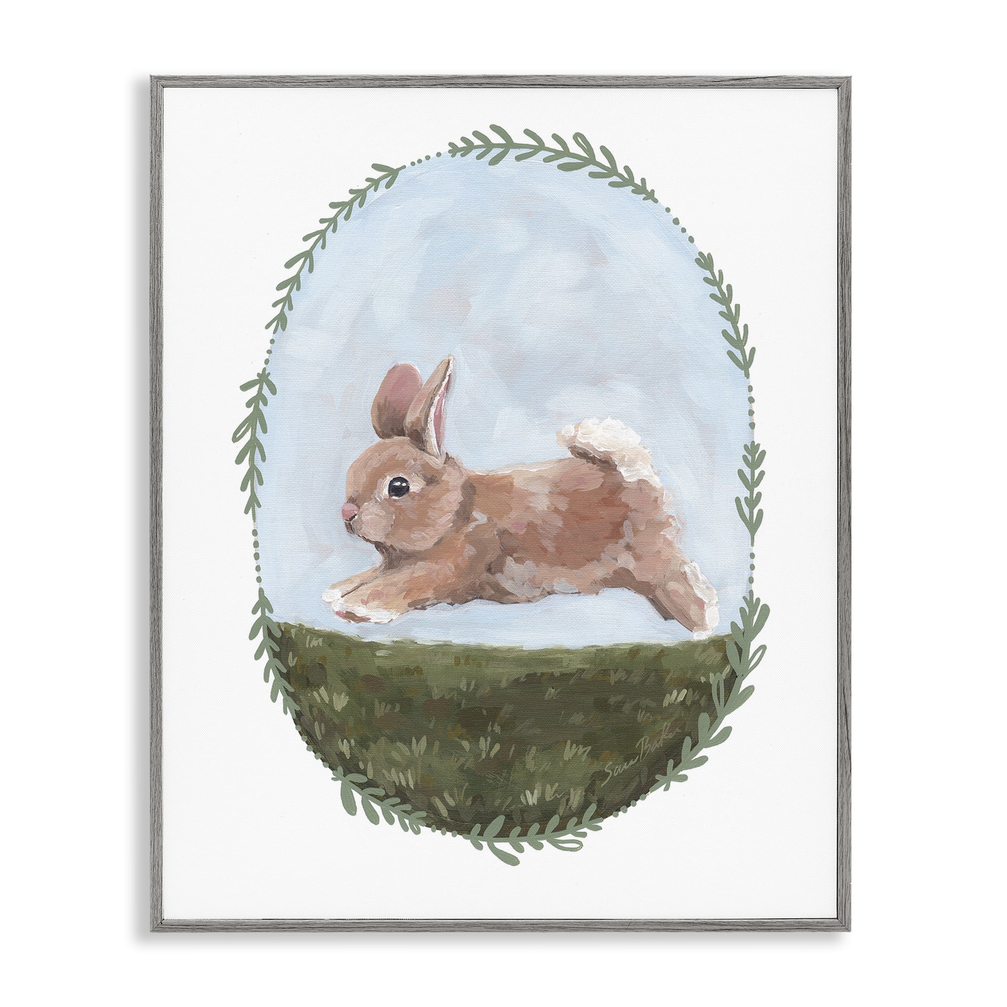 Stupell Industries The Goodness of Spring Gray Framed Giclee Art ...