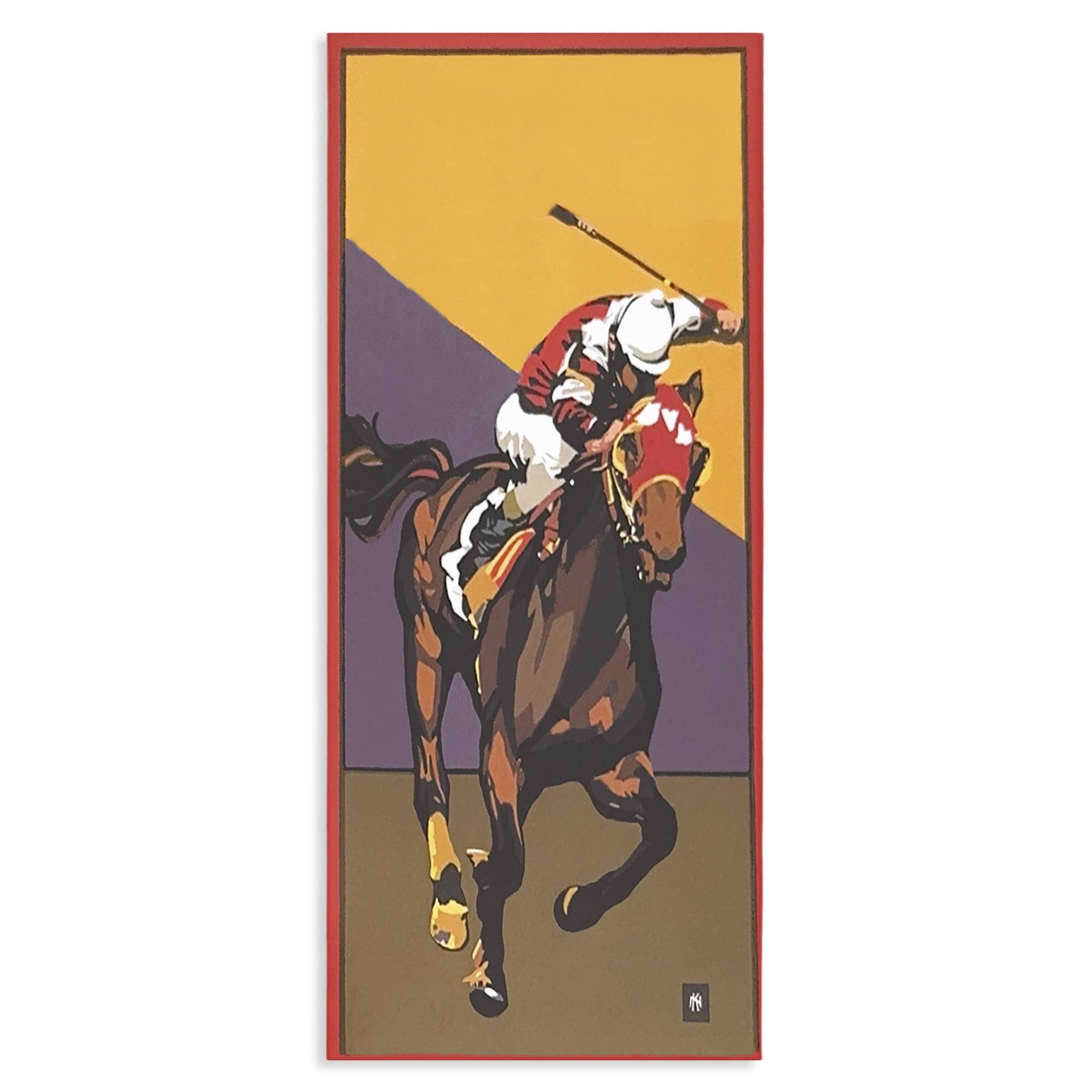 Stupell Industries The Race Final Stretch Canvas Wall Art, design by ...