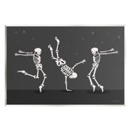 Hello Boo Halloween Smiling Skeleton Holiday Graphic Art Unframed Art ...