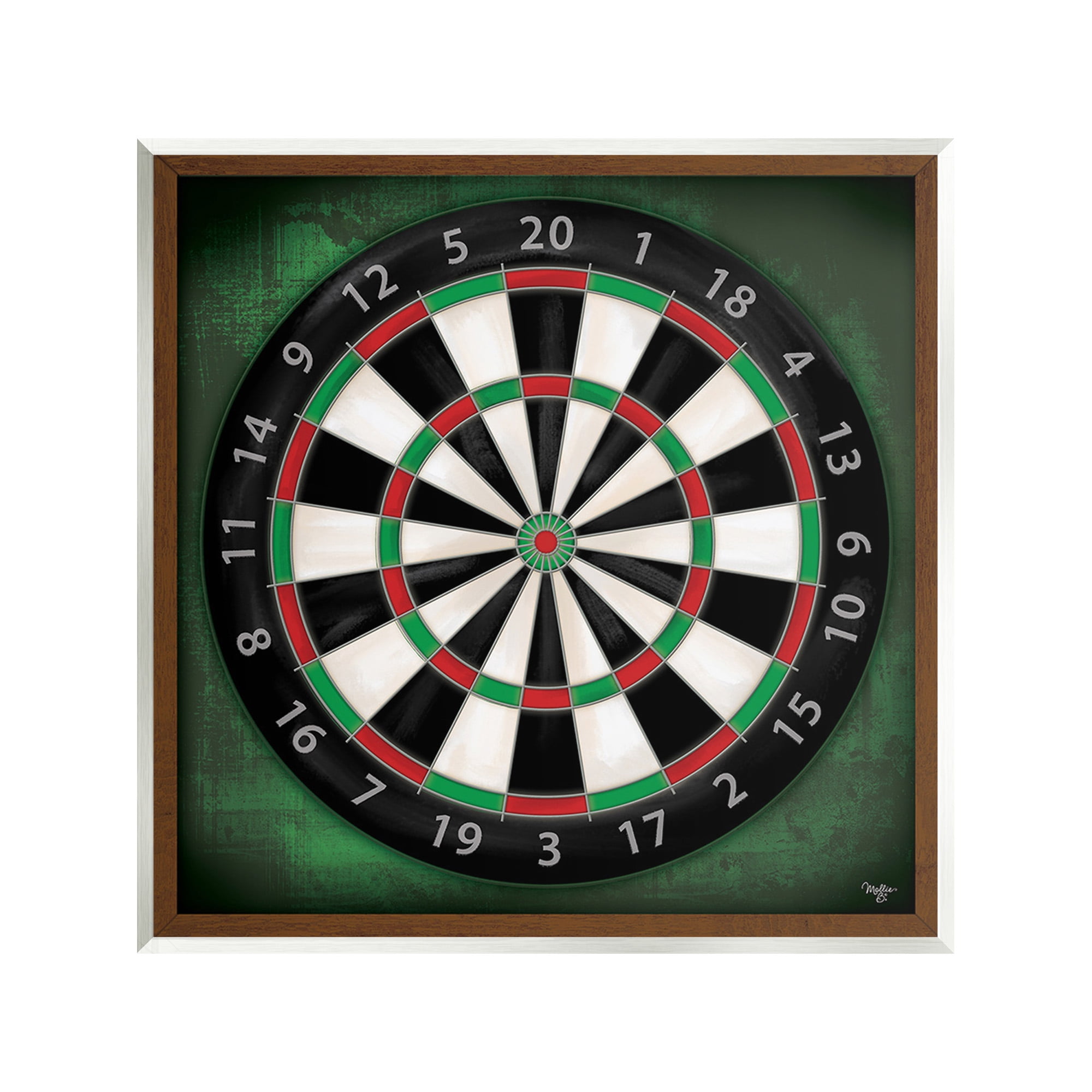 Stupell Industries Traditional Darts Game Sports Painting Unframed Art ...