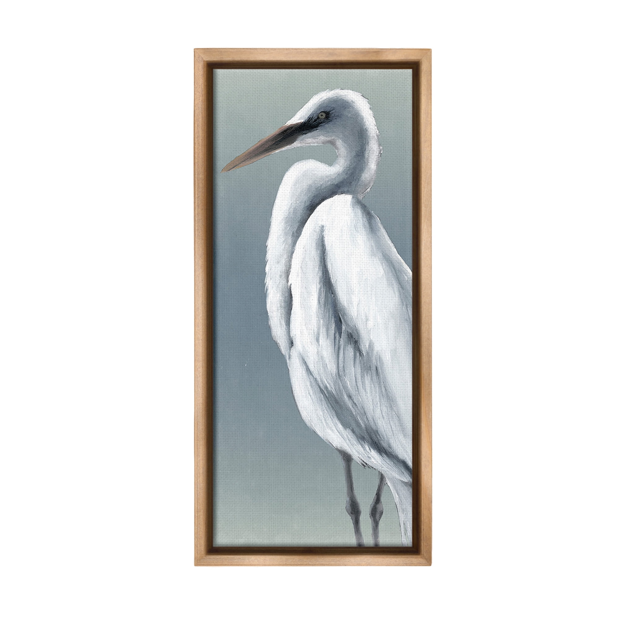 Stupell Industries Traditional Egret Bird Animals & Insects Painting ...