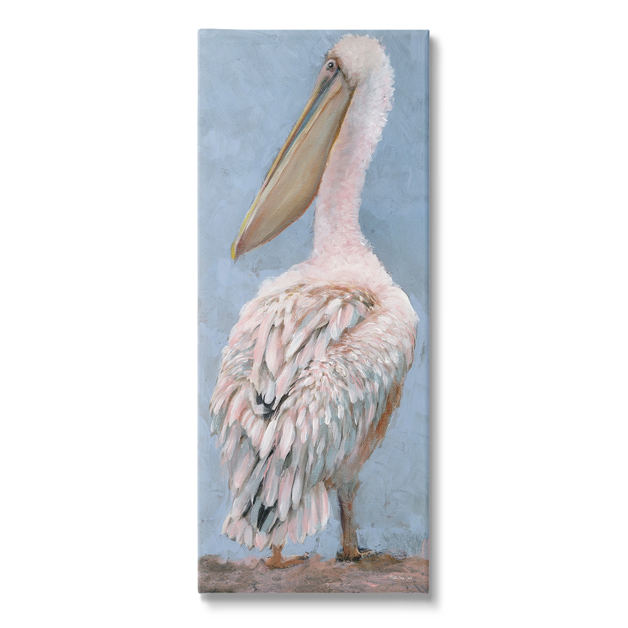 Stupell Industries Traditional Pelican View Animals & Insects Painting ...