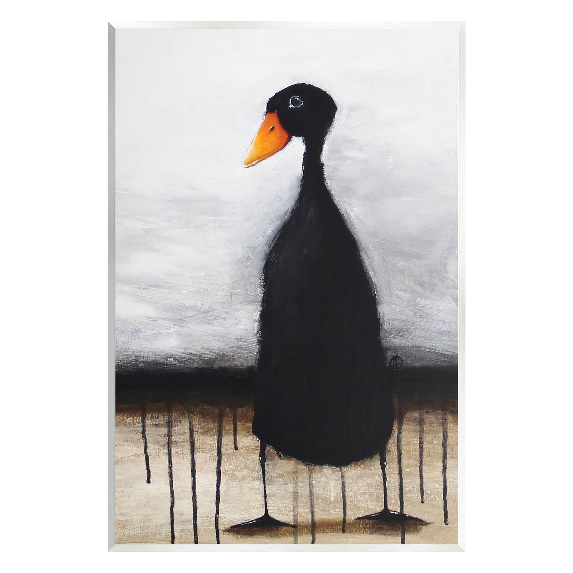 Stupell Urban Black Duck Drip Painting - Lucia Stewart - Walmart.com