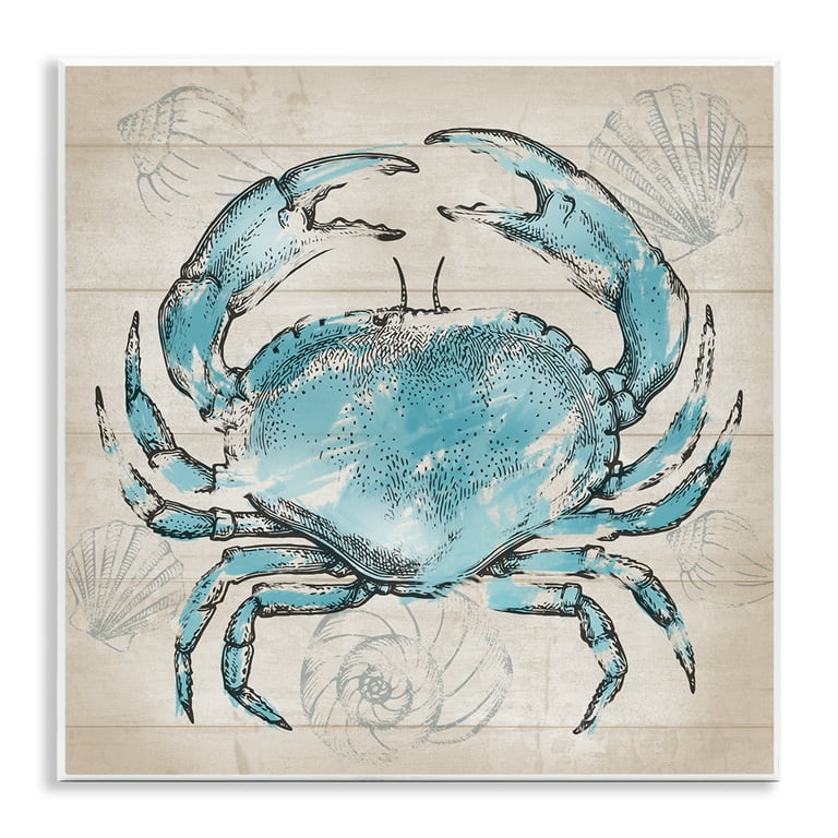 drawn crab