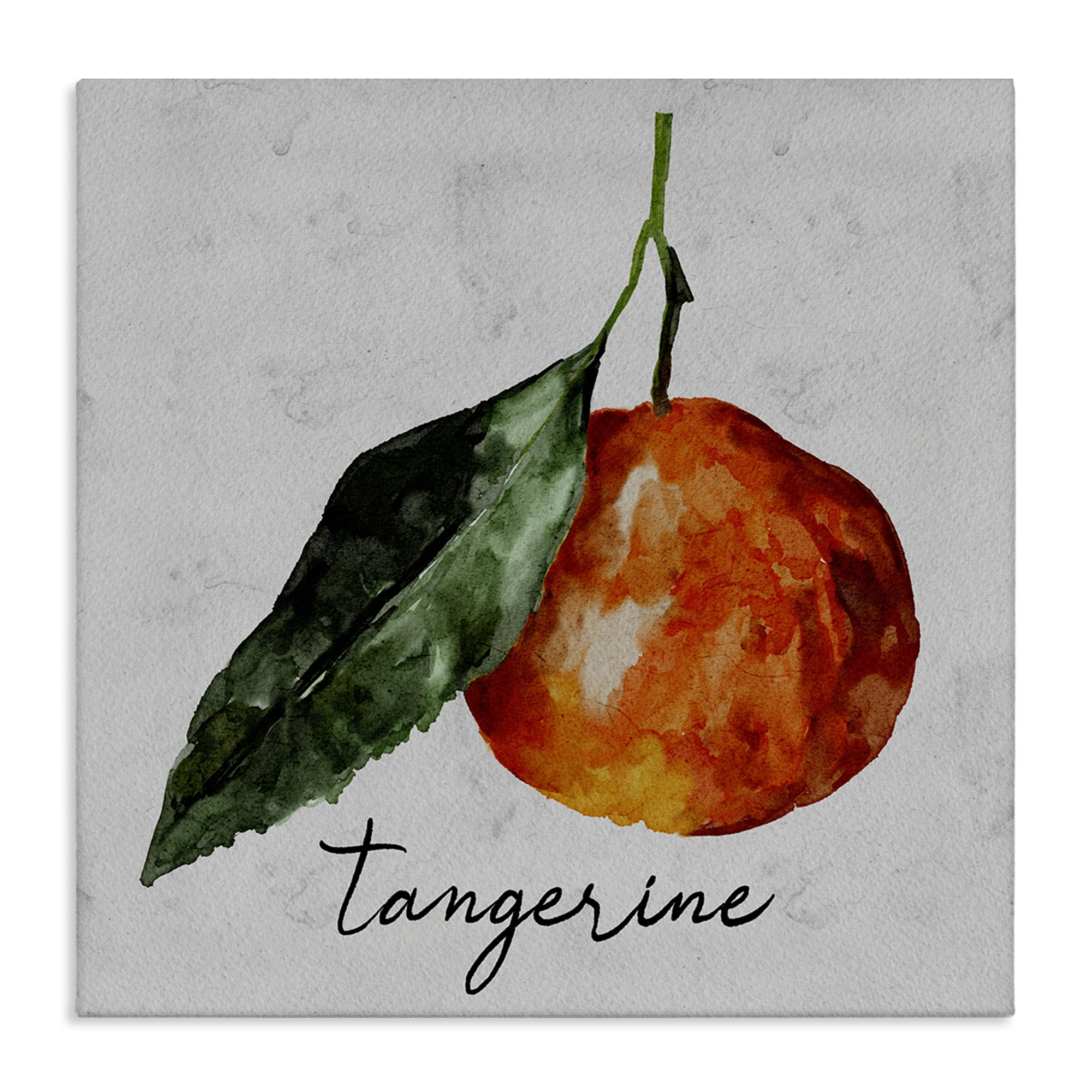 Stupell Industries Vintage Tangerine Fruit Canvas Art Print - Walmart.com