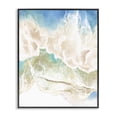 Stupell Industries Washed Away Tide Abstract Black Framed Giclee Art ...