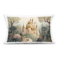 Stupell Industries Whimsical Castle Path Decorative Printed Throw ...