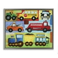 Stupell Whimsical Transportation Collage Art - 31 x 25 - Walmart.com