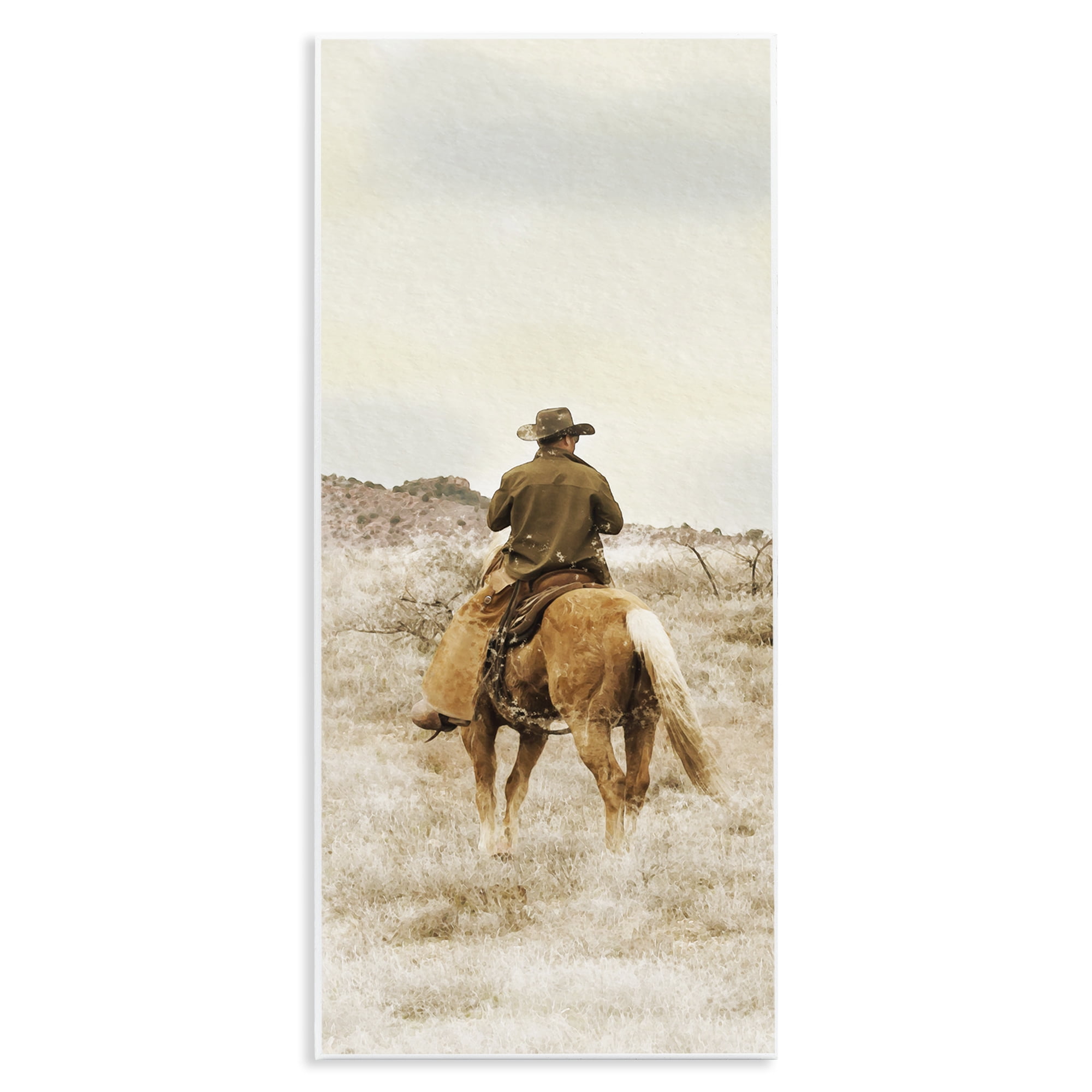 Stupell Industries Wild Wrangling Cowboy Wall Plaque Art, design by ...