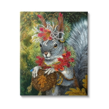 Stupell Industries Blossoming Trees Birds Perched Country Farm Fence ...