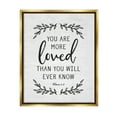 Stupell Industries You Are Loved Bible Verse Scripture Religious Quote ...