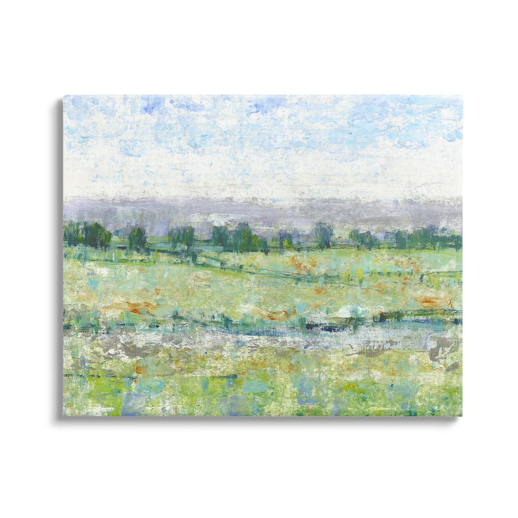 Stupell Mountain Impressions Abstract Landscape Landscape Painting ...