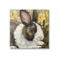 Stupell Rabbit Blooming Daffodils Nature Animals & Insects Painting ...