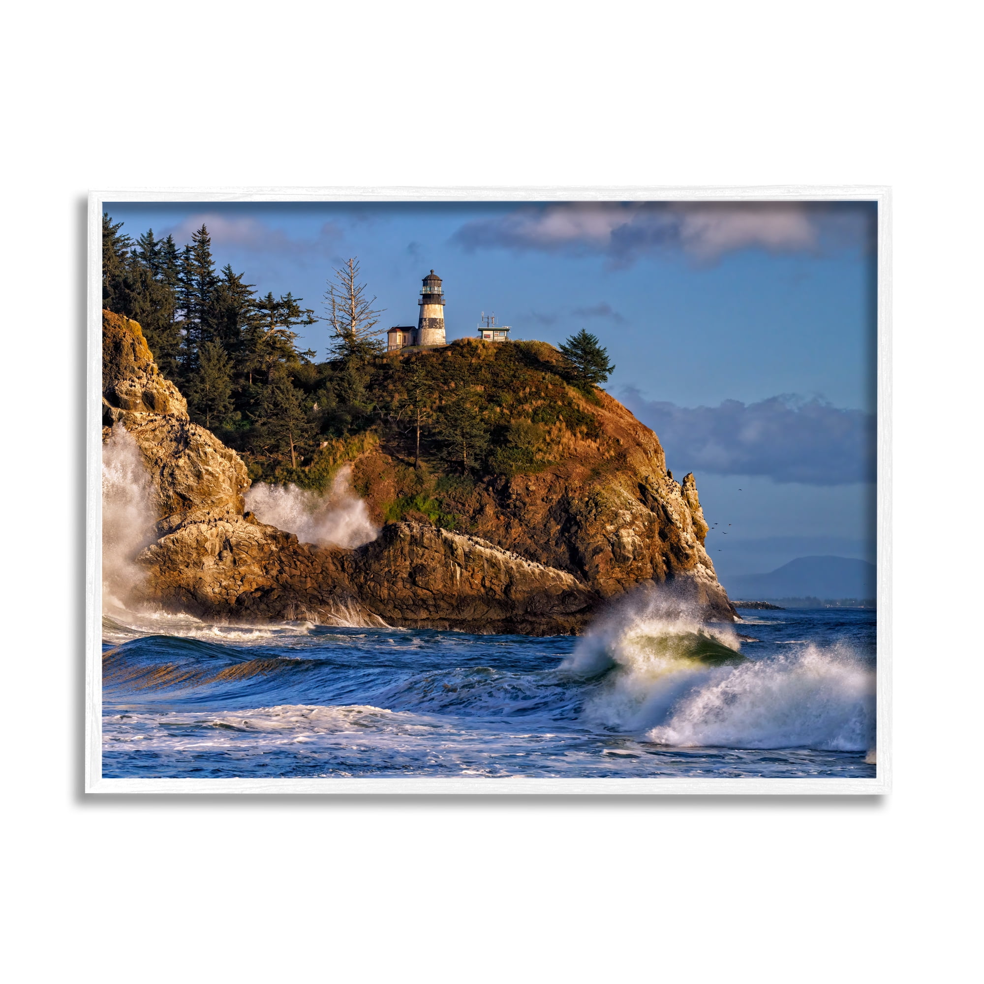 Free Shipping! Stupell Industries Ocean Photography Lighthouse Cliff ...