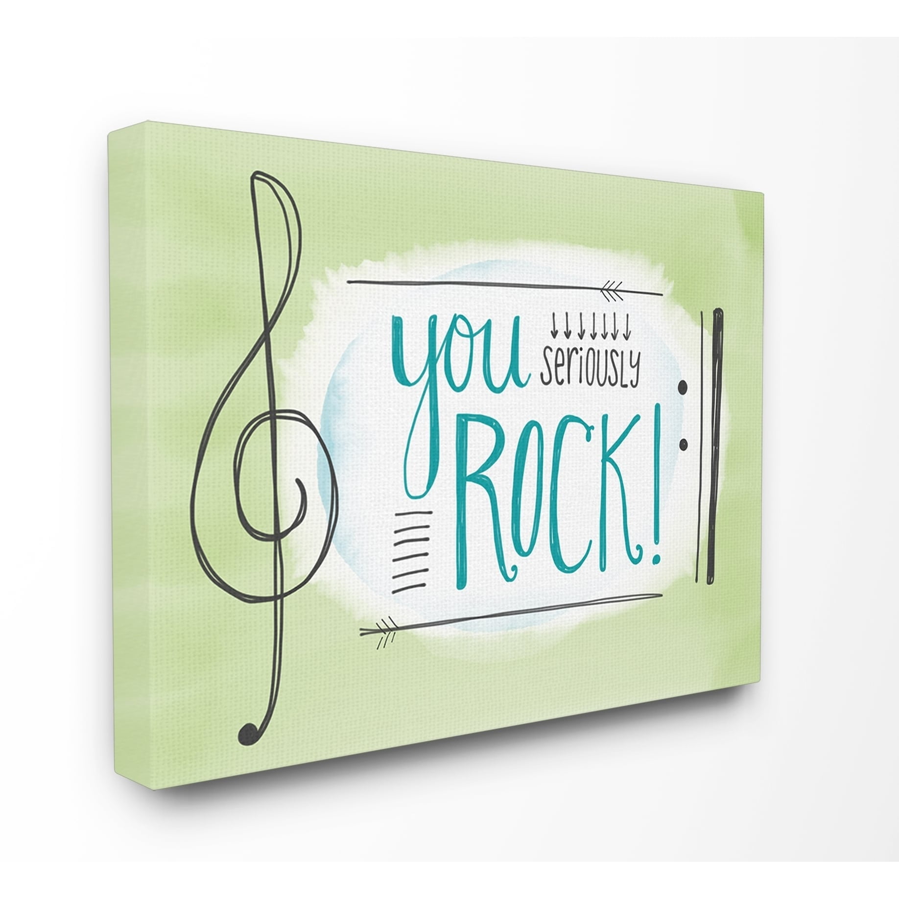 Stupell You Seriously Rock Canvas Wall Art 24 x 30 - Walmart.com