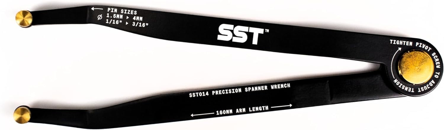 Stupid Simple Tools SST Precision Spanner Wrench - Replaceable Hardened ...