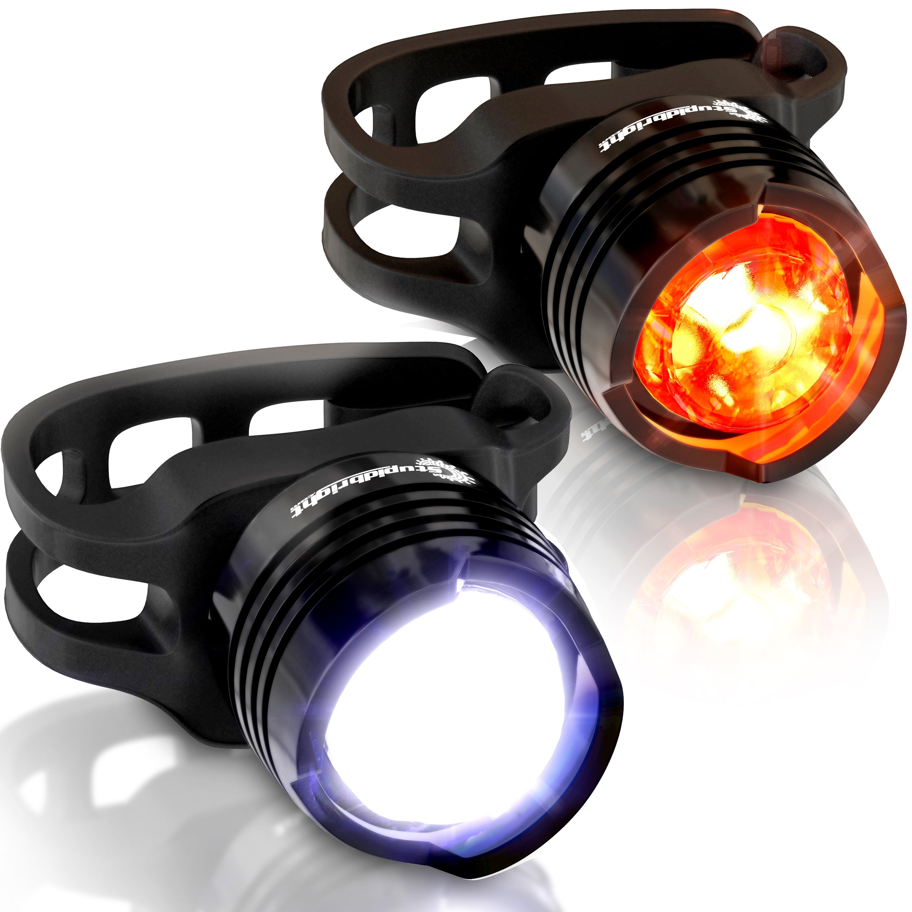 Stupidbright SBR-1 Rear Bike Tail Light Mini Strap-On LED Micro Bicycle ...