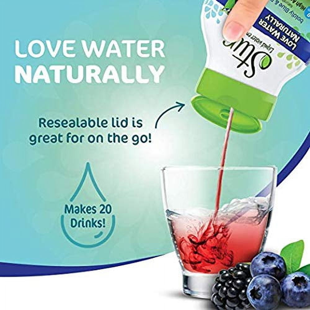 Stur - Classic Variety Pack, Natural Water Enhancer (5 Bottles, Makes ...