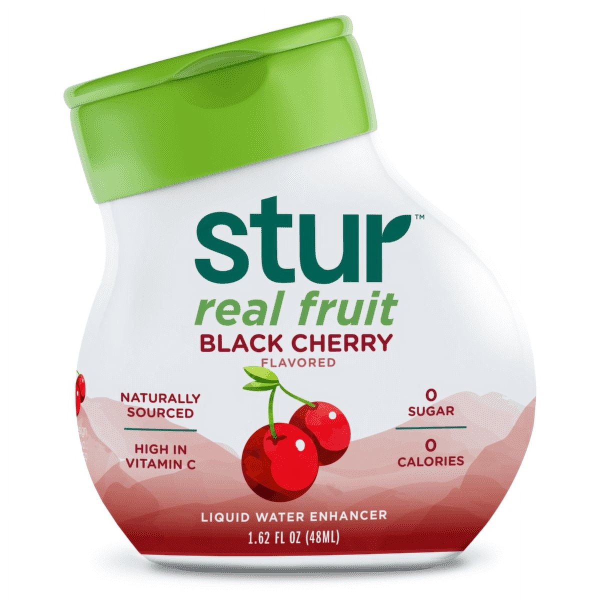 Stur Drinks Black Cherry, Liquid Water Enhancer 1.62 fl oz (Pack of 6 ...