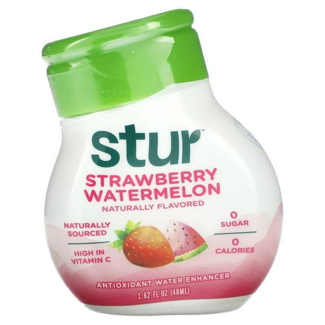 Stur Real Fruit Liquid Water Enhancer Strawberry Watermelon -- 1.62 fl ...