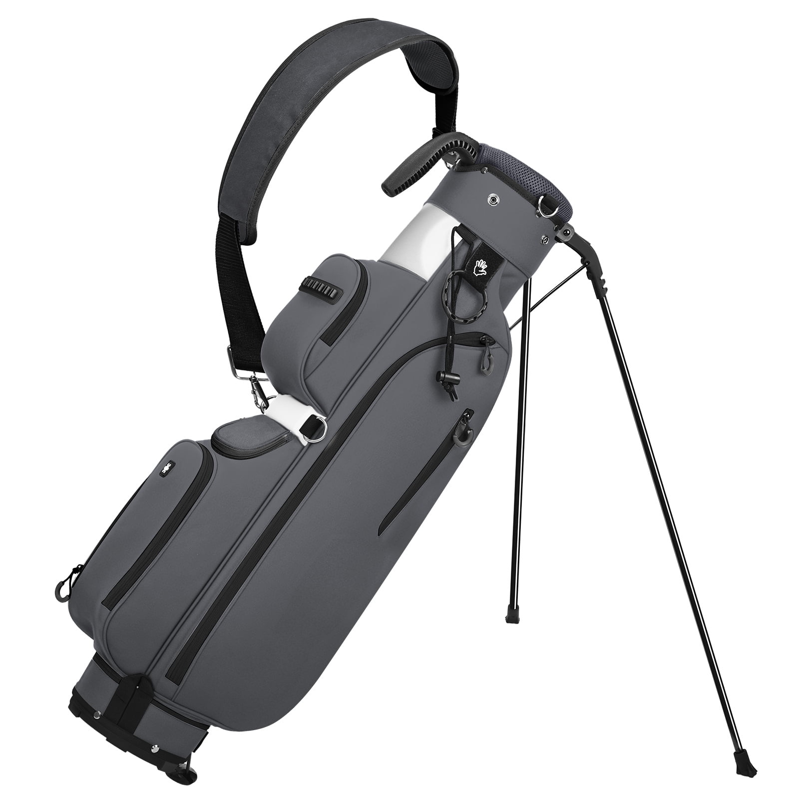 Sturdum Lightweight Golf Stand Bag, 3.7lbs Par 3 Sunday Golf Bag with 3 ...