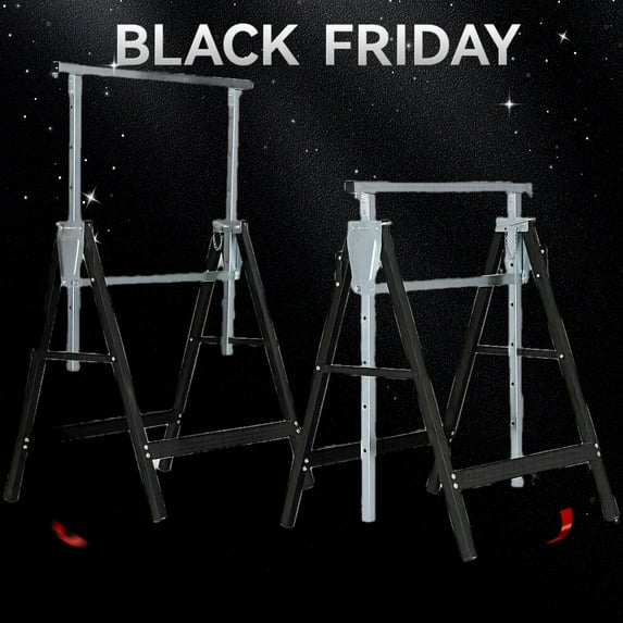 Sturdy Adjustable Saw Stand with Seven Speeds, Quick-Assembly Workbench ...