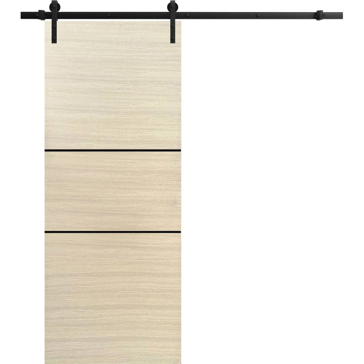 Sturdy Barn Door 18 x 84 inches | Planum 0014 Natural Veneer with ...