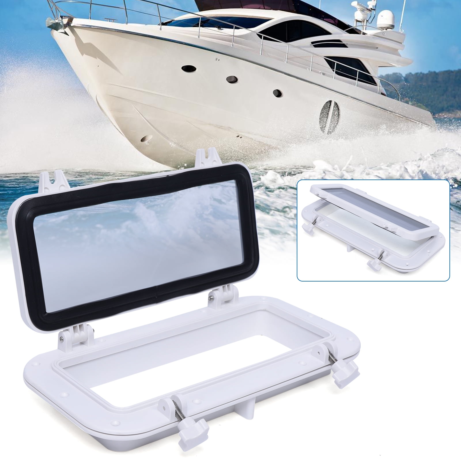 Sturdy Boat Window Mirror with Corrosion-Resistant ABS Frame, UV ...