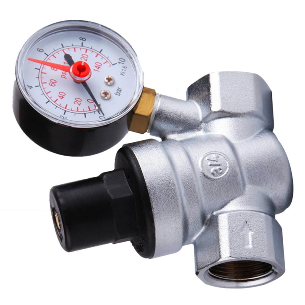 Sturdy Brass Tap Water Pressure Regulator Valves DN15 DN20 Easy ...