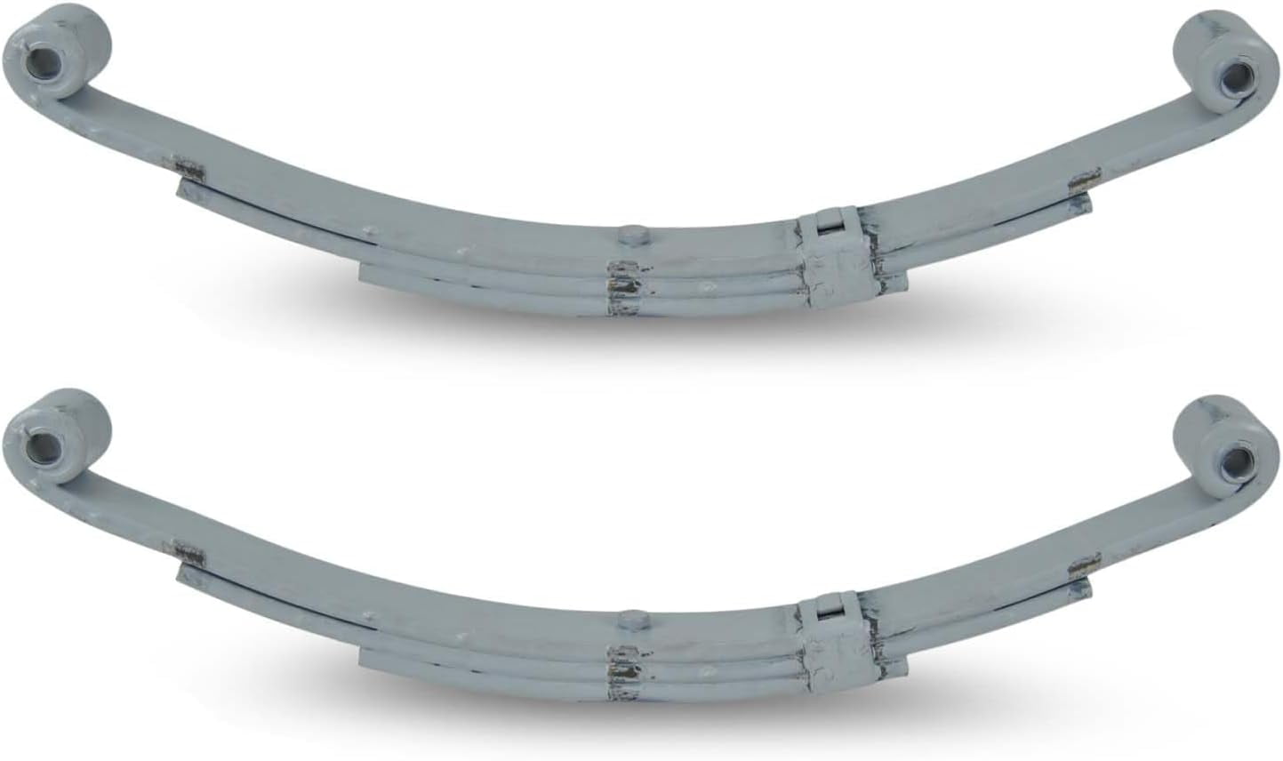 Sturdy Built (2) 20 inch Marine Coated 3 leaf Double Eye Leaf Springs ...