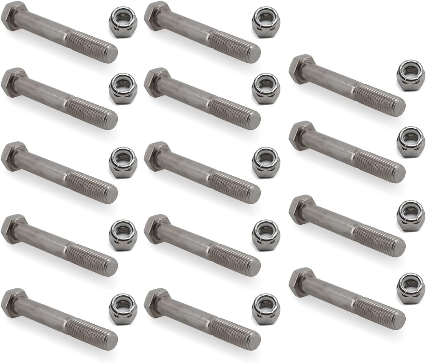 Sturdy Built Stainless Steel Trailer Leaf Spring Mounting Bolts 3 1/2 ...