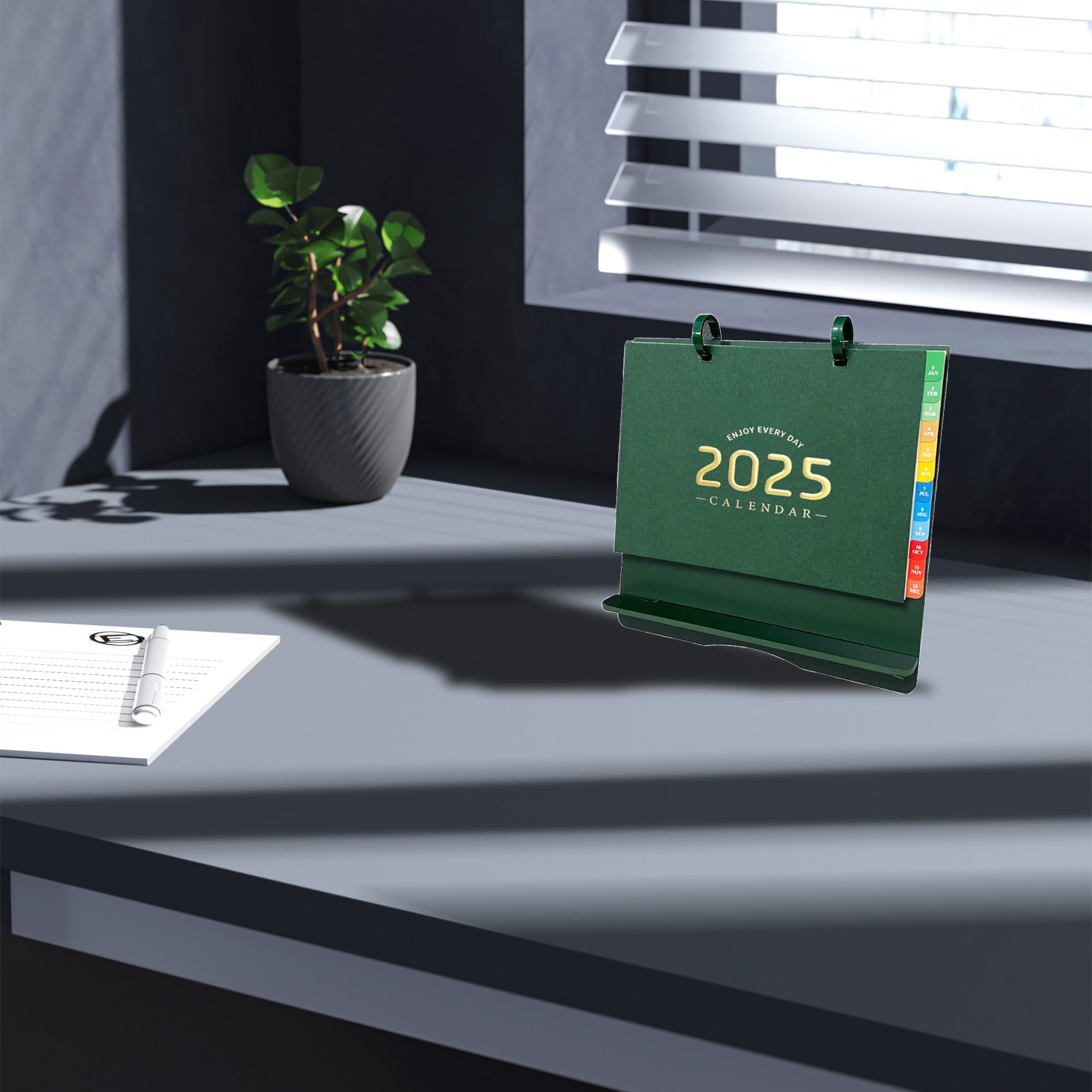 Sturdy Cardboard Calendar 2025 Desk Calendar Business Mobile Phone ...