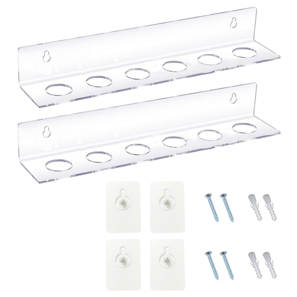 Sturdy Clear Acrylic Wall Mounted Golf Balls Holder Display Stand for ...