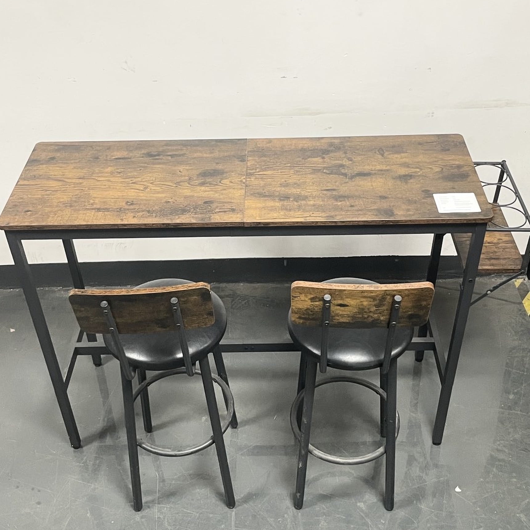 Sturdy Construction - Comfy Stools with Footrest - Small Home Spaces ...