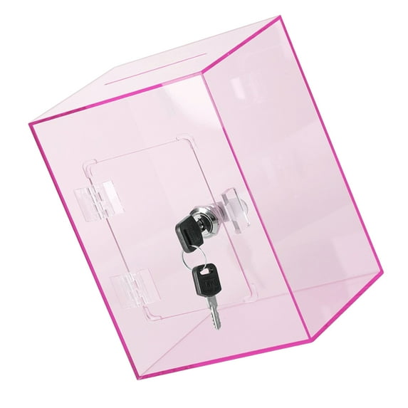 Sturdy Cube Designs Clear Piggy Banks For Kids Adults Secure Money ...