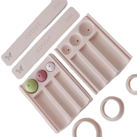 Sturdy DIY Jewelry Bead Maker Mold Creates Perfect Spheres With ...