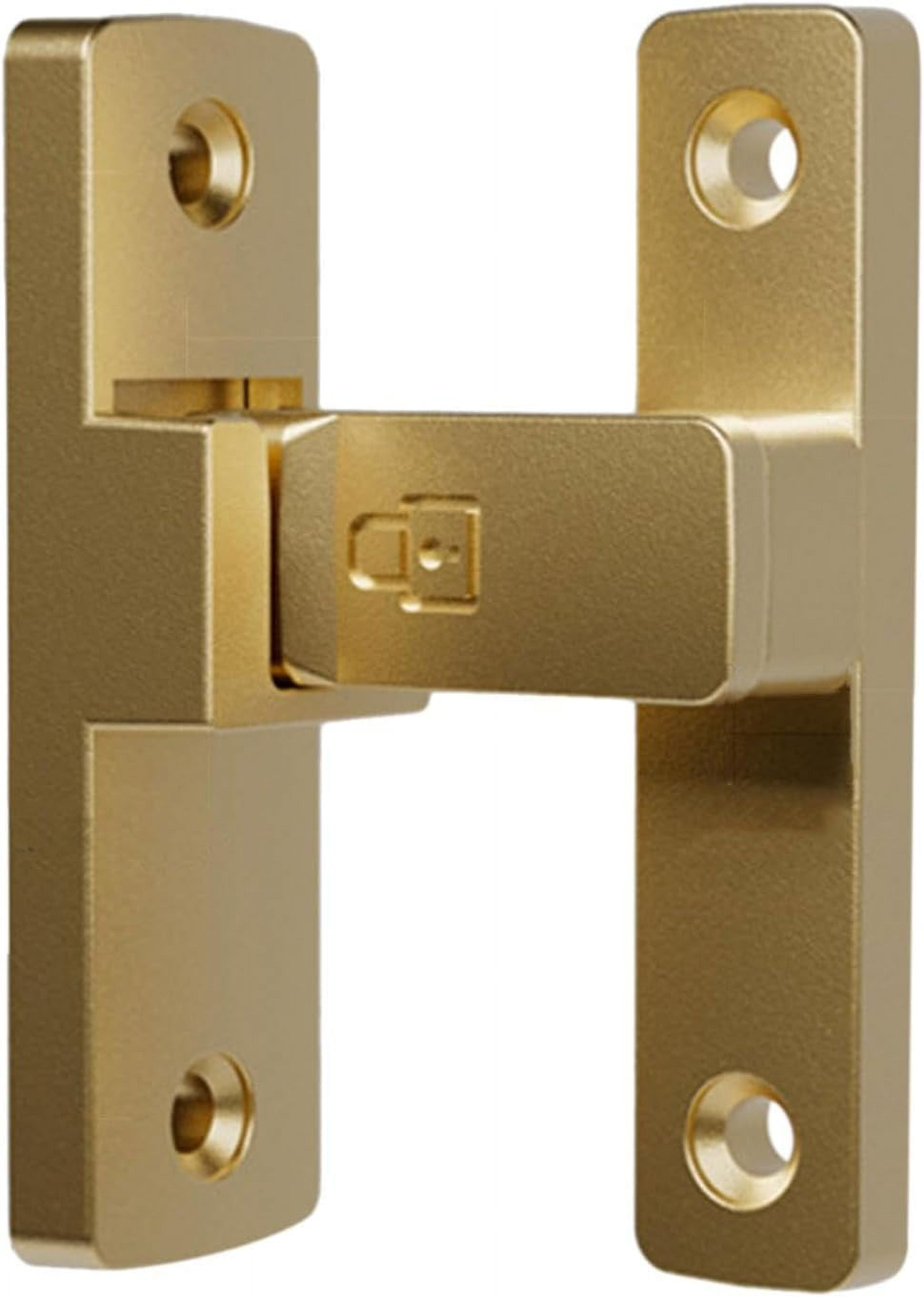 Sturdy Door Lock with Installation Hardware for Home And Office, Golden ...