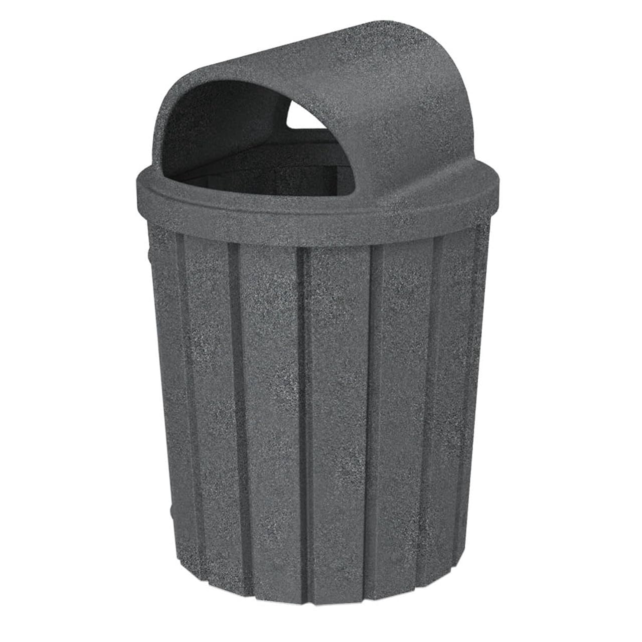 Sturdy Essentials 42 Gallon Slated Circle 100% Recycled Plastic Heavy ...