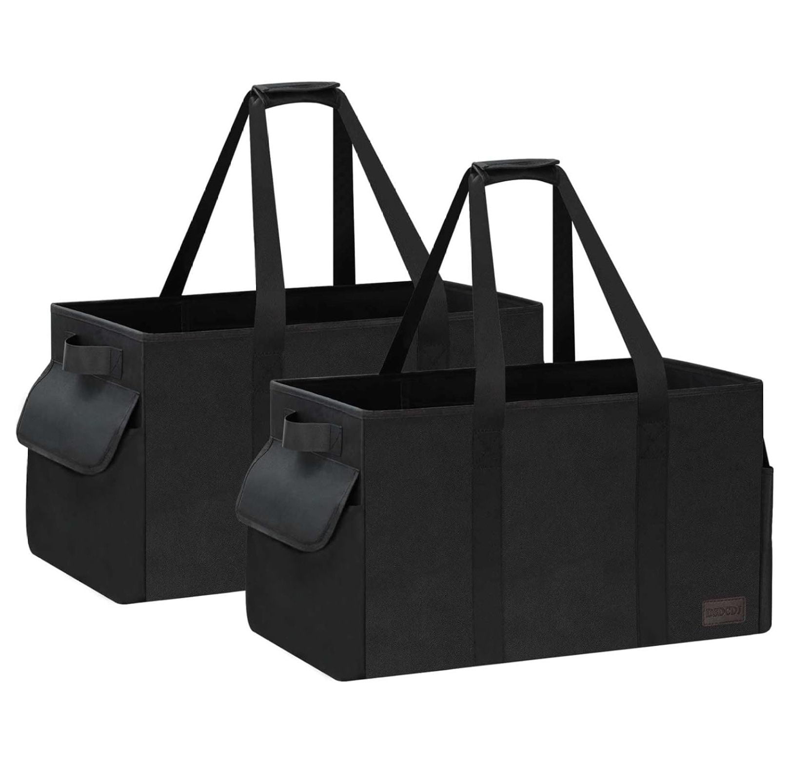 Sturdy Extra Large Utility Tote Bag with 3 Pockets, Heavy Duty Tote Bag ...