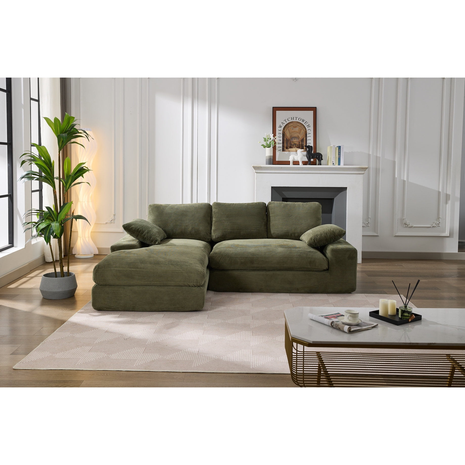 Sturdy Frame and High - Quality Foam + 4 - Seat Configuration - Family ...