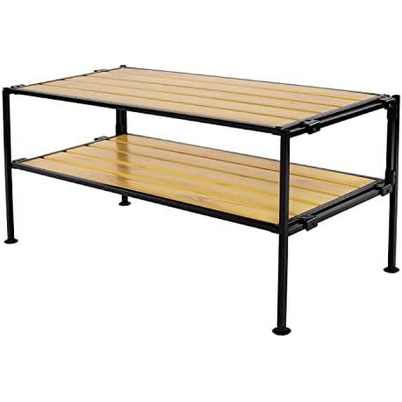 Sturdy Freestanding Storage Shelf for Bedroom, Closet, Entryway, Dorm ...